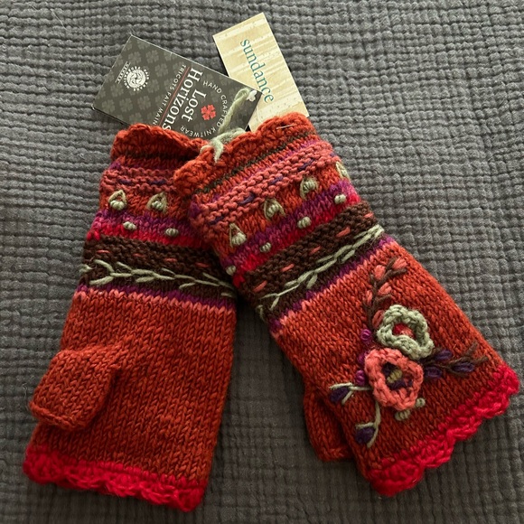 Sundance | Accessories | Sundance Fair Trade Nepalese Knit Fingerless ...